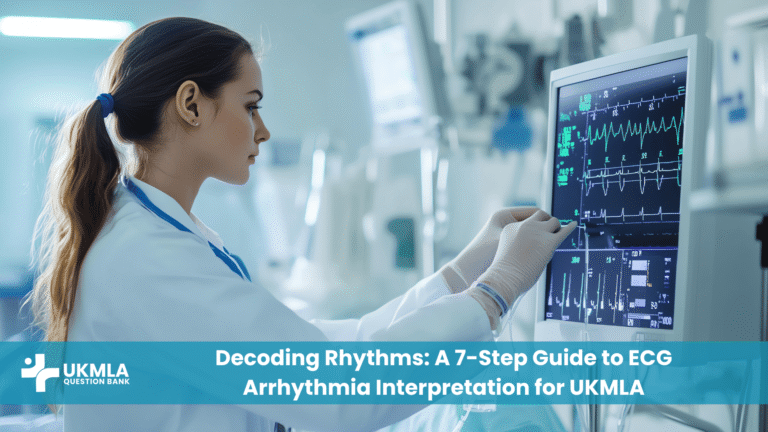 ECG Arrhythmia Interpretation UKMLA: Clear 7-Step Approach